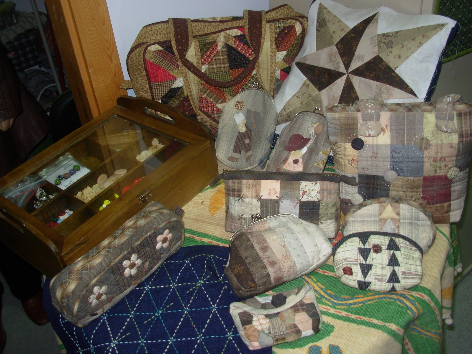 Inma Patchwork: Teresa Sako con Inma Patchwork en Creativa Valladolid